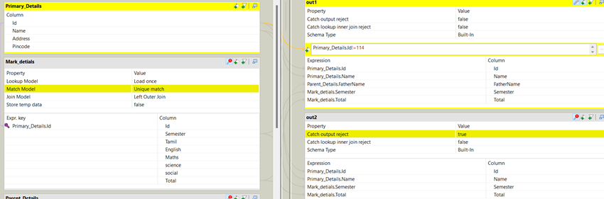 How To Use Catch Output Reject In Tmap Component With Examples 4566